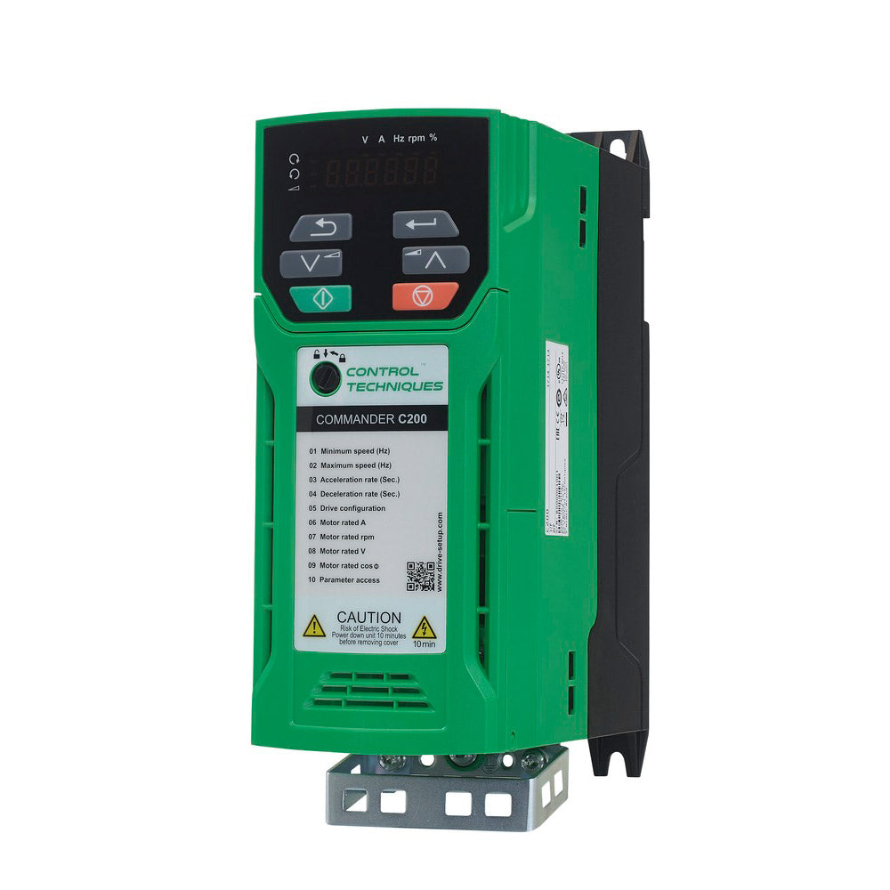 Commander C200 3kW Three Phase AC Inverter | 415VAC | ACDC Drives