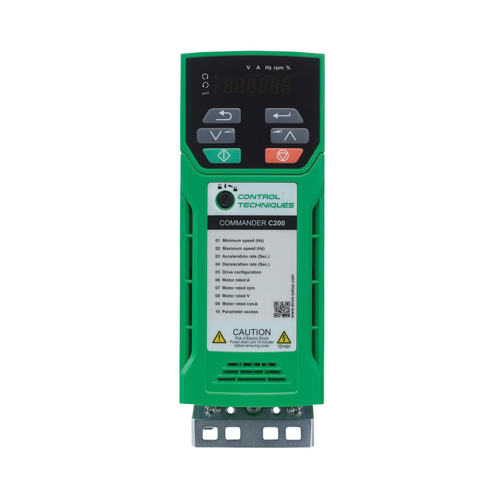 Commander C200 3kW Three Phase AC Inverter | 415VAC | ACDC Drives