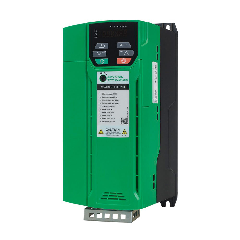 Commander C200 5.5kW Three Phase AC Inverter | 415VAC | ACDC Drives
