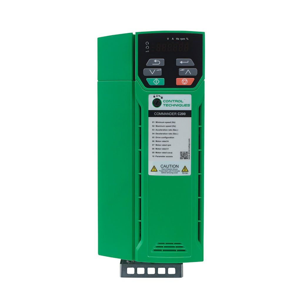 Commander C200 5.5kW Three Phase AC Inverter | 415VAC | ACDC Drives