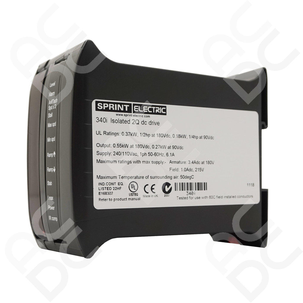 Sprint 680i Single Phase - 0.75KW - 6.8Amps - 1Q - DC Drive | ACDC Drives